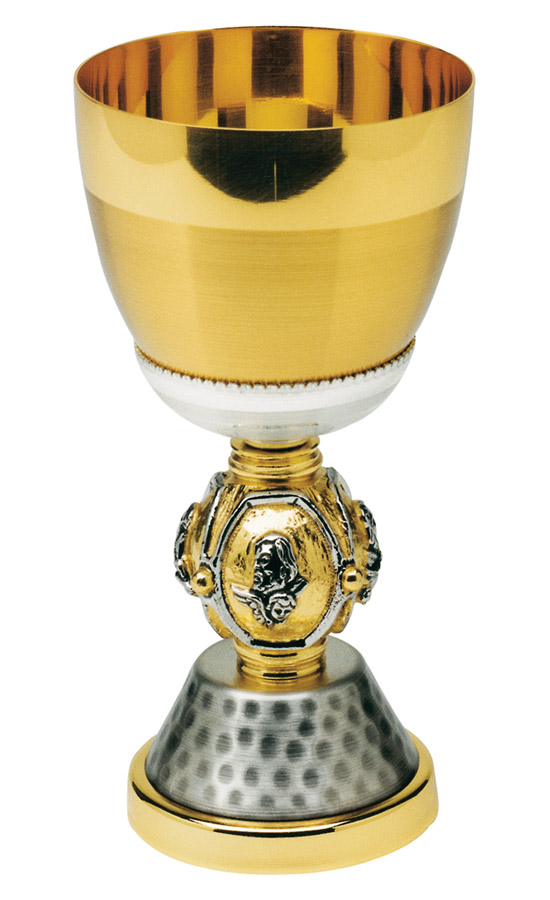 Calice liturgique de Communion avec fusions et Évangélistes | Chalices ...